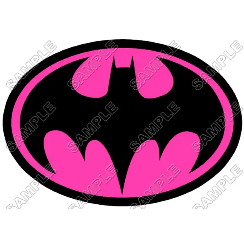 Static Pink Batman Logo Buy Epic Stuff Dc Comics Grunge Batman Magic