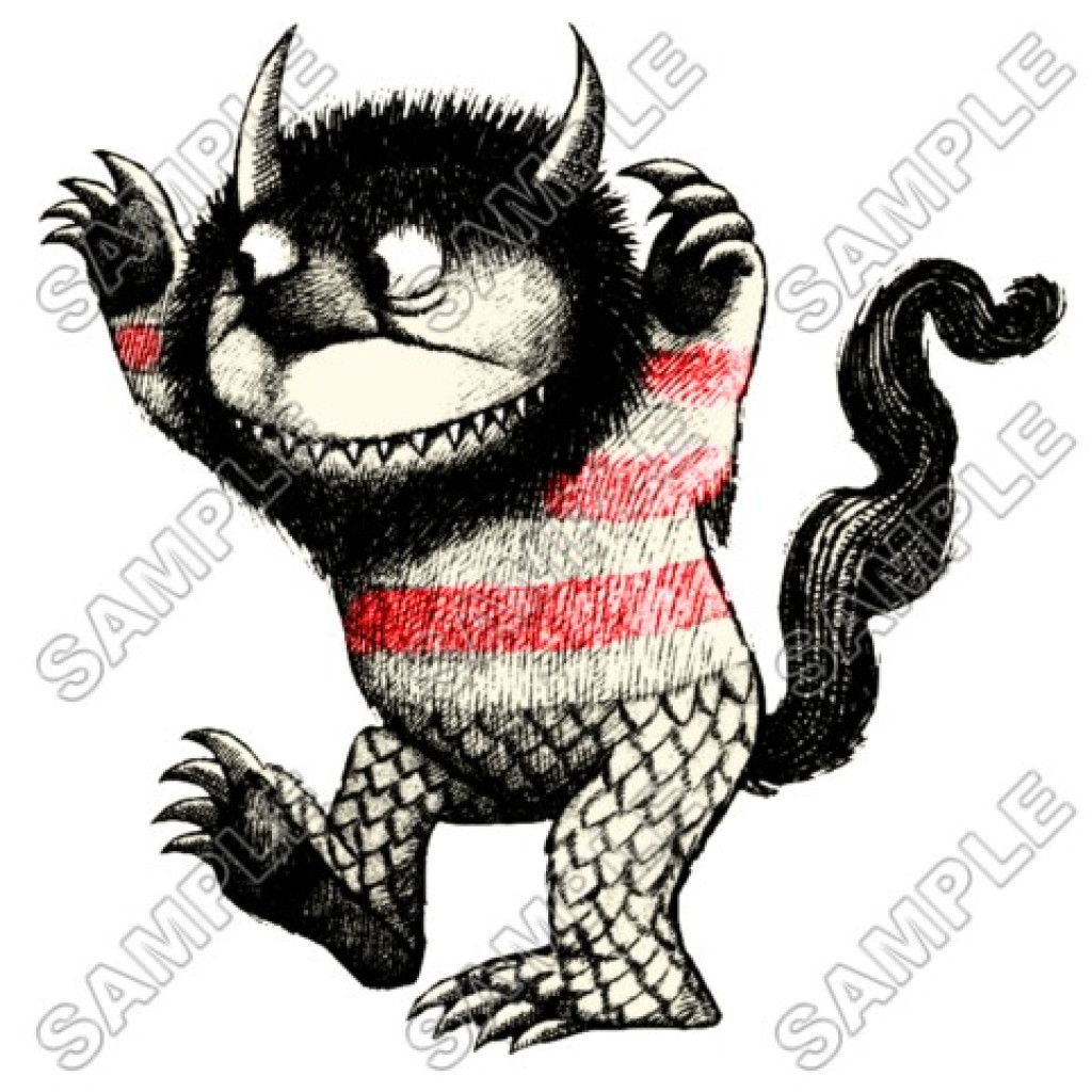 Where the Wild Things Are T Shirt Iron on Transfer Decal #8